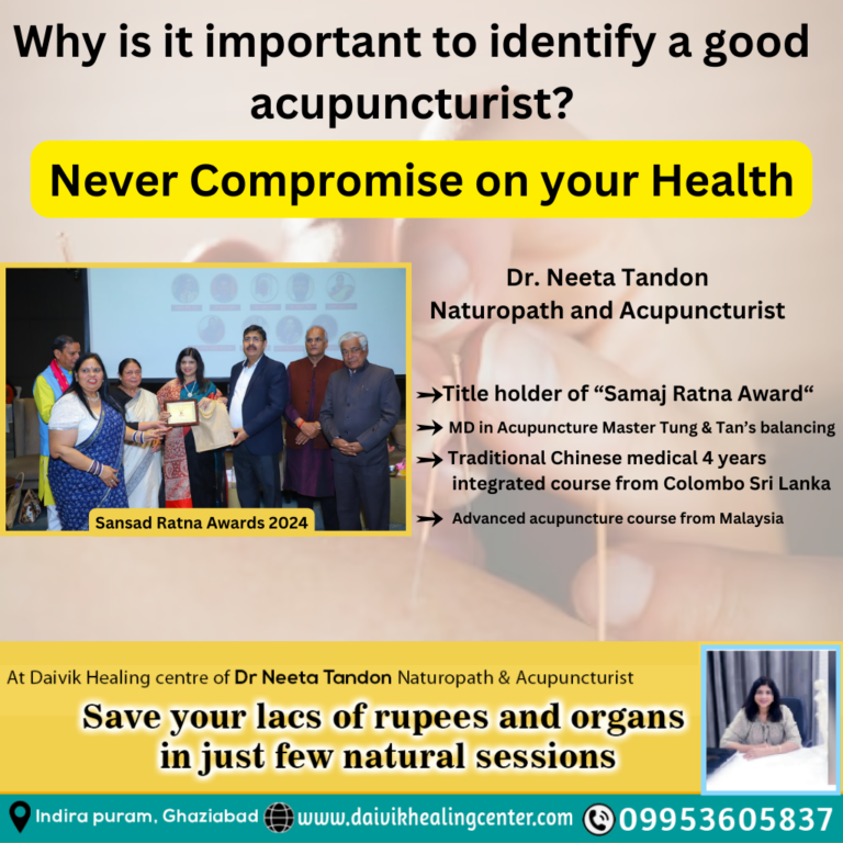 Why is it important to identify a good acupuncturist? - Daivik Healing ...